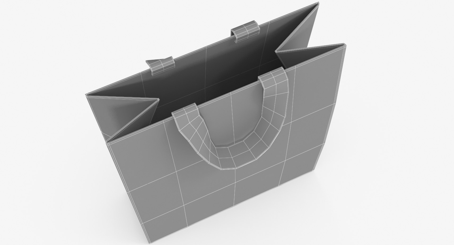 Realistic gift cardboard package 3D model - TurboSquid 1362485