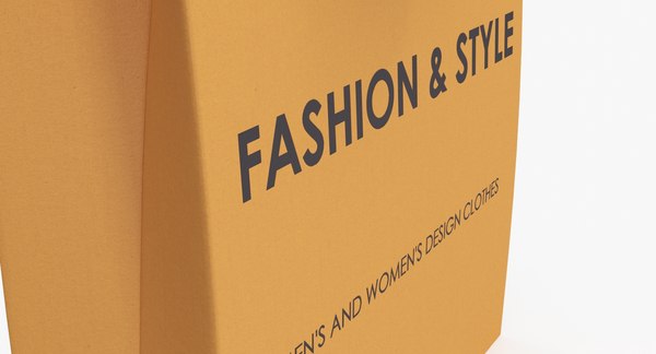 Realistic gift cardboard package 3D model - TurboSquid 1362485