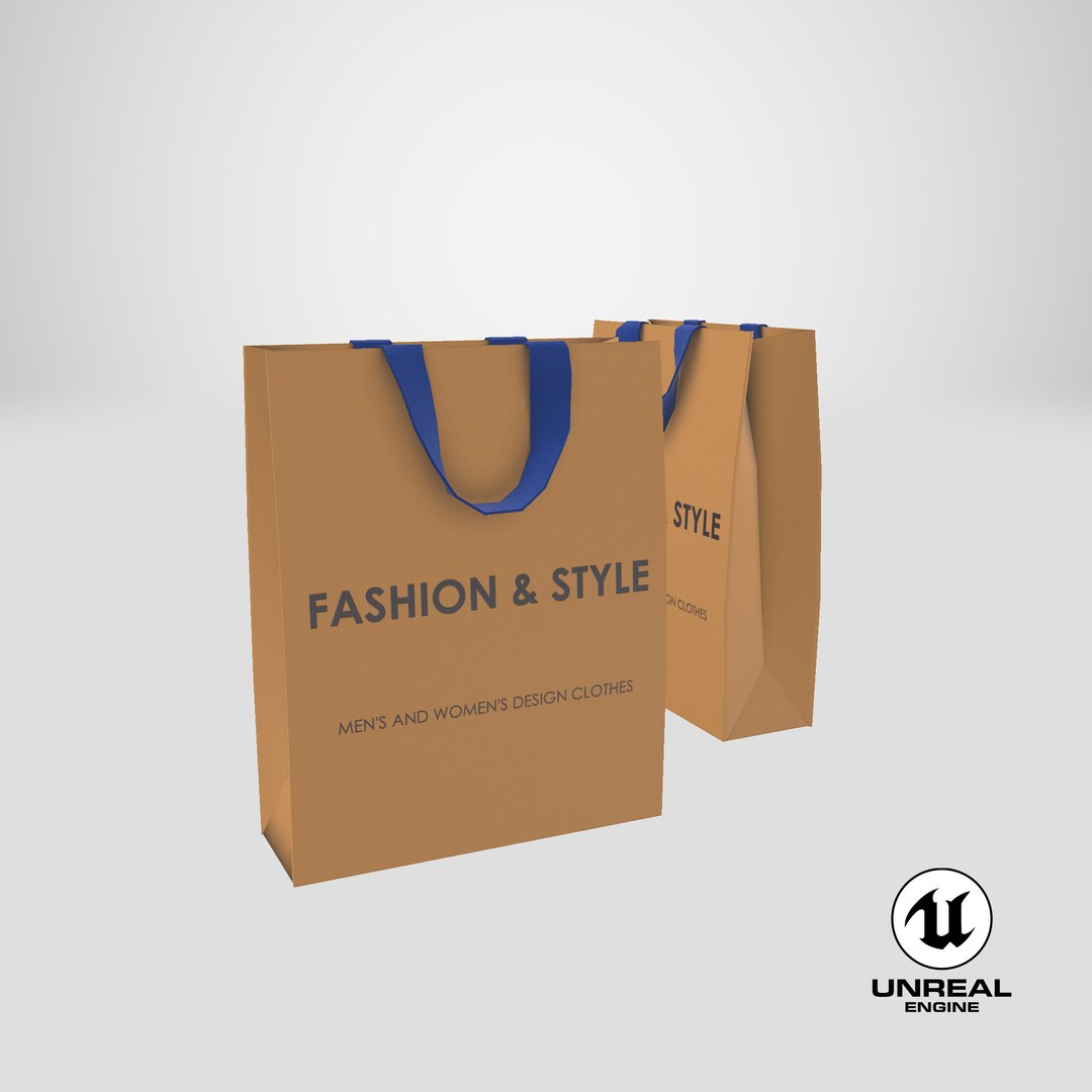 Realistic gift cardboard package 3D model - TurboSquid 1362485