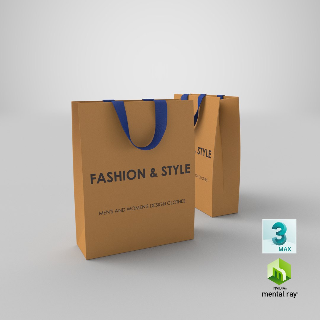 Realistic gift cardboard package 3D model - TurboSquid 1362485