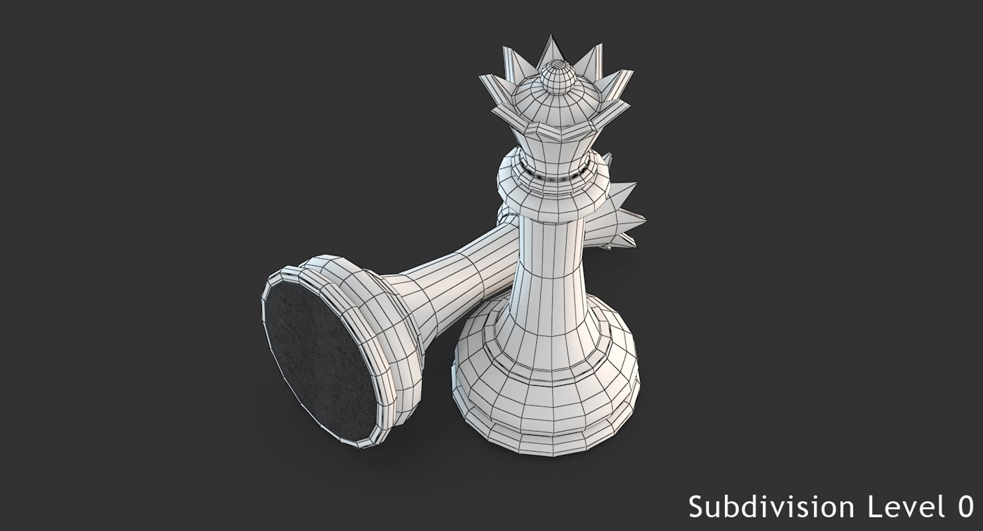 Chessmen Queen Chess 3D Model - TurboSquid 1431176