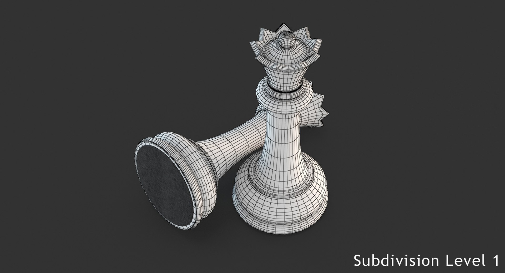 Chessmen Queen Chess 3D Model - TurboSquid 1431176