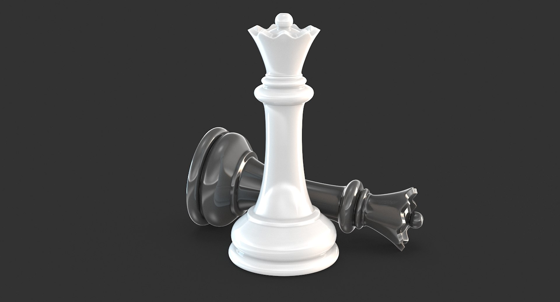 Chessmen Queen Chess 3D Model - TurboSquid 1431176