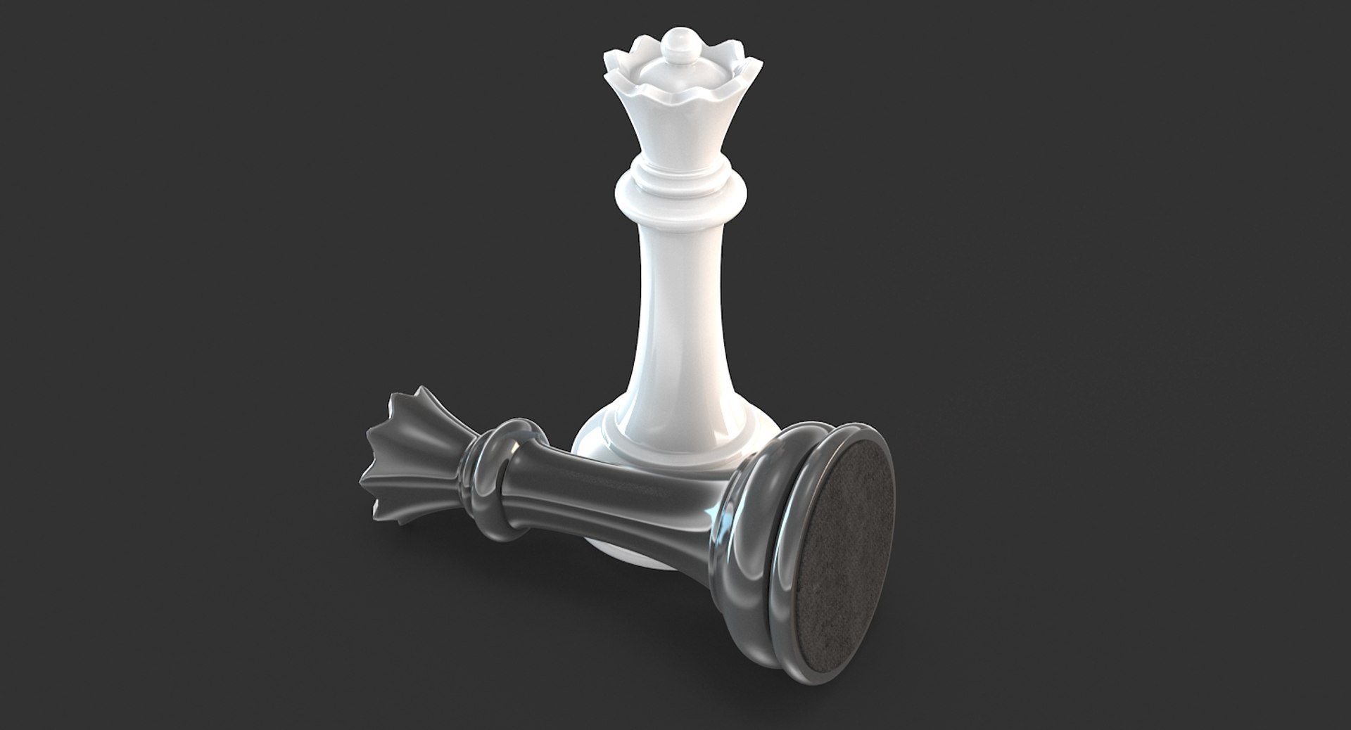 Chessmen Queen Chess 3D Model - TurboSquid 1431176