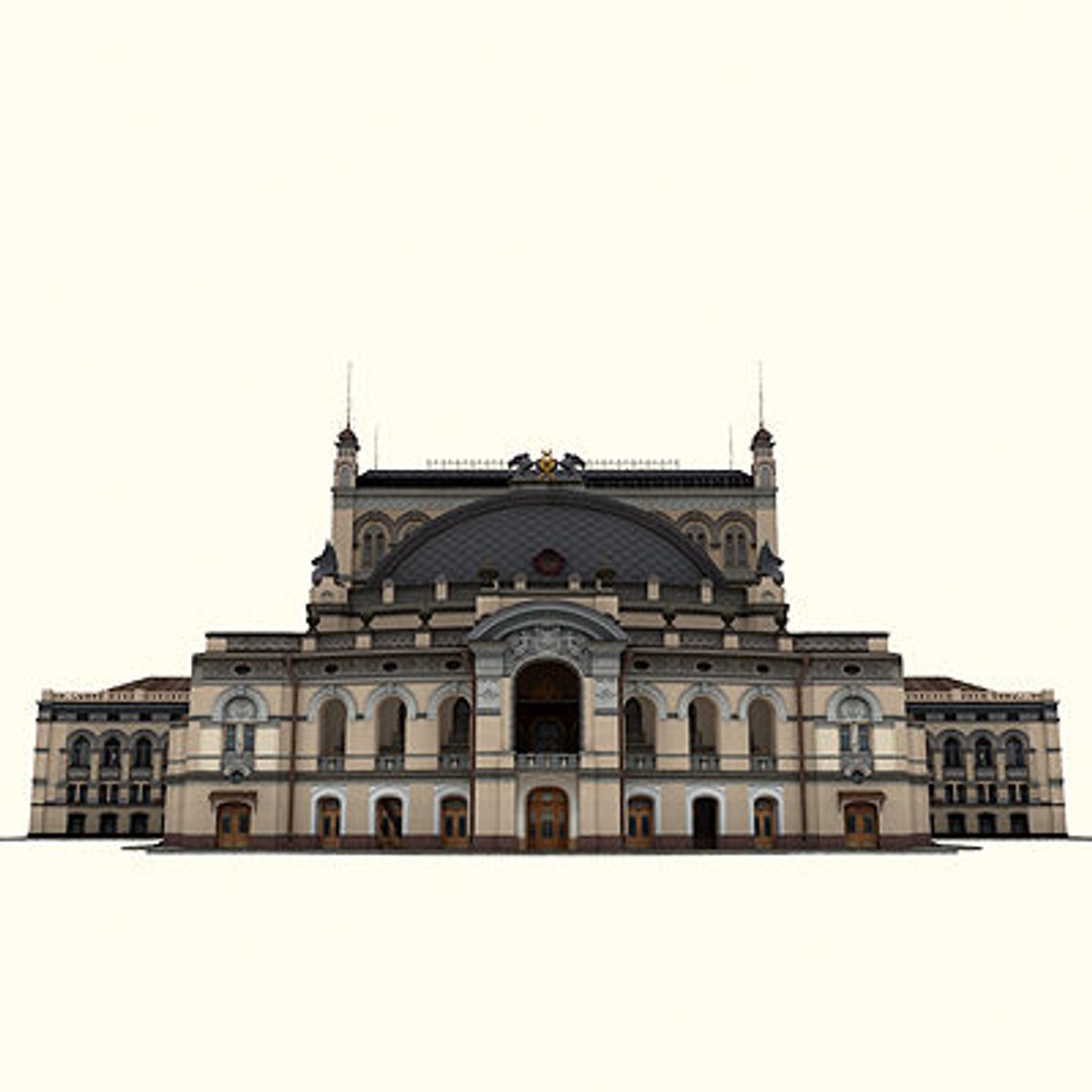 Opera Buildings Obj