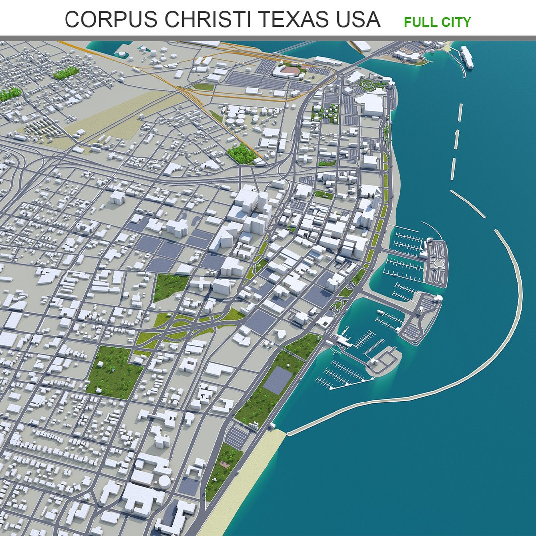 3D model Corpus Christi Texas USA - TurboSquid 1720062