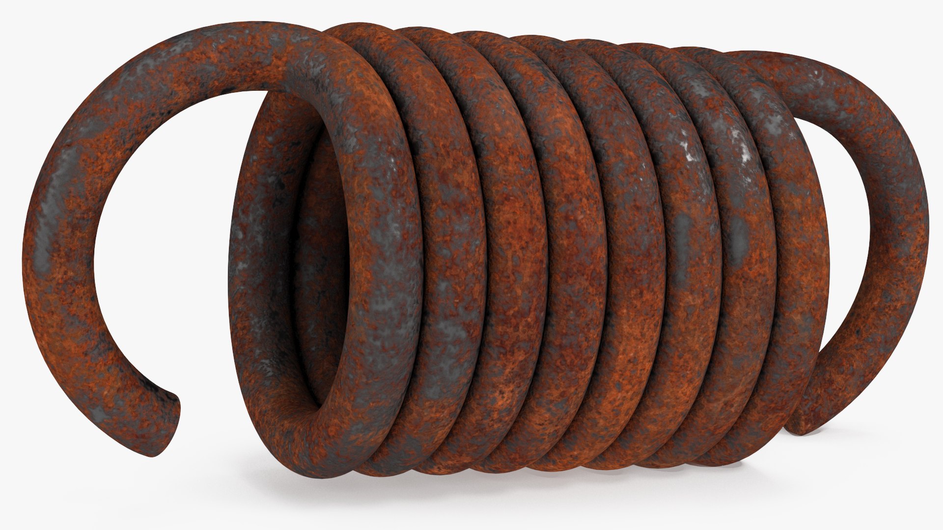 3D Thick Spring Rusty - TurboSquid 2223866