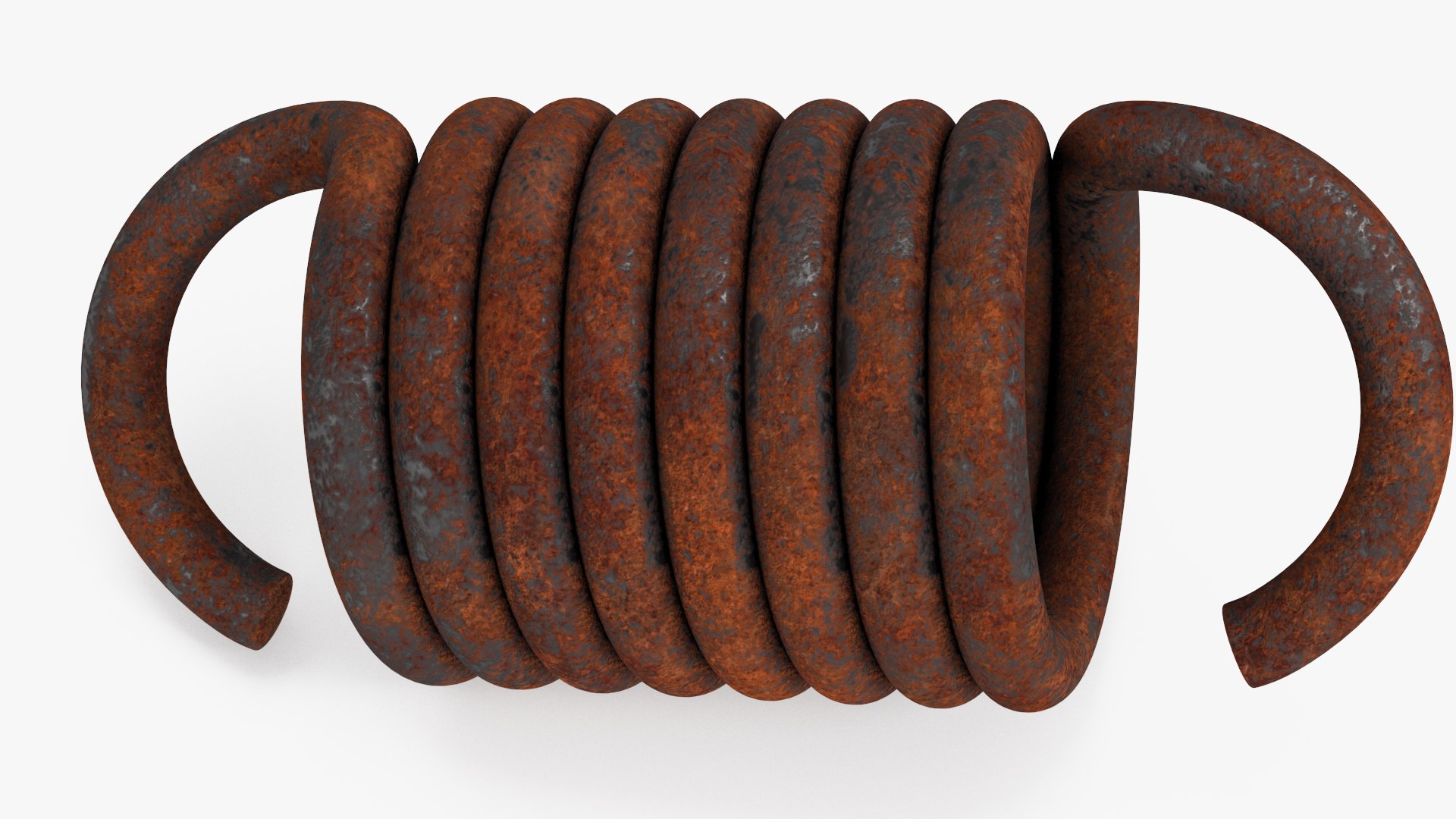 3D Thick Spring Rusty - TurboSquid 2223866