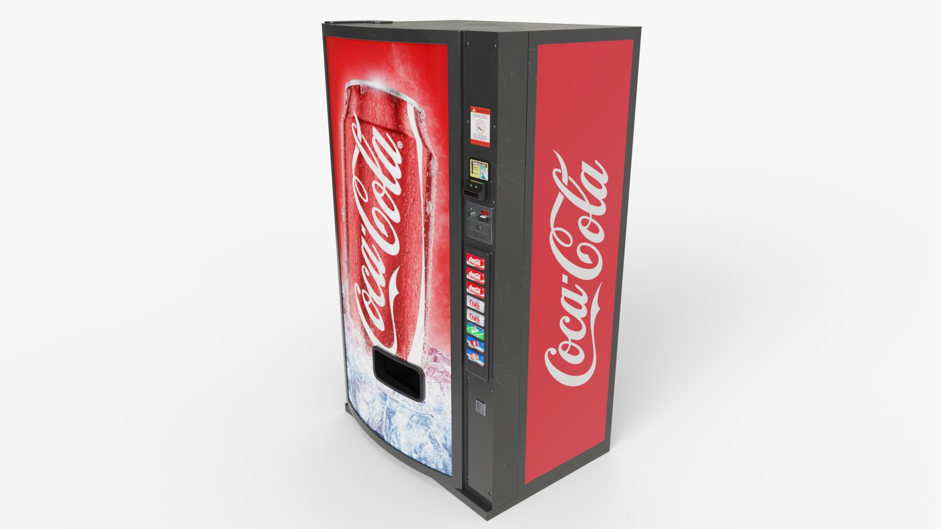 3D Coca-cola Vending Machine - TurboSquid 1600033