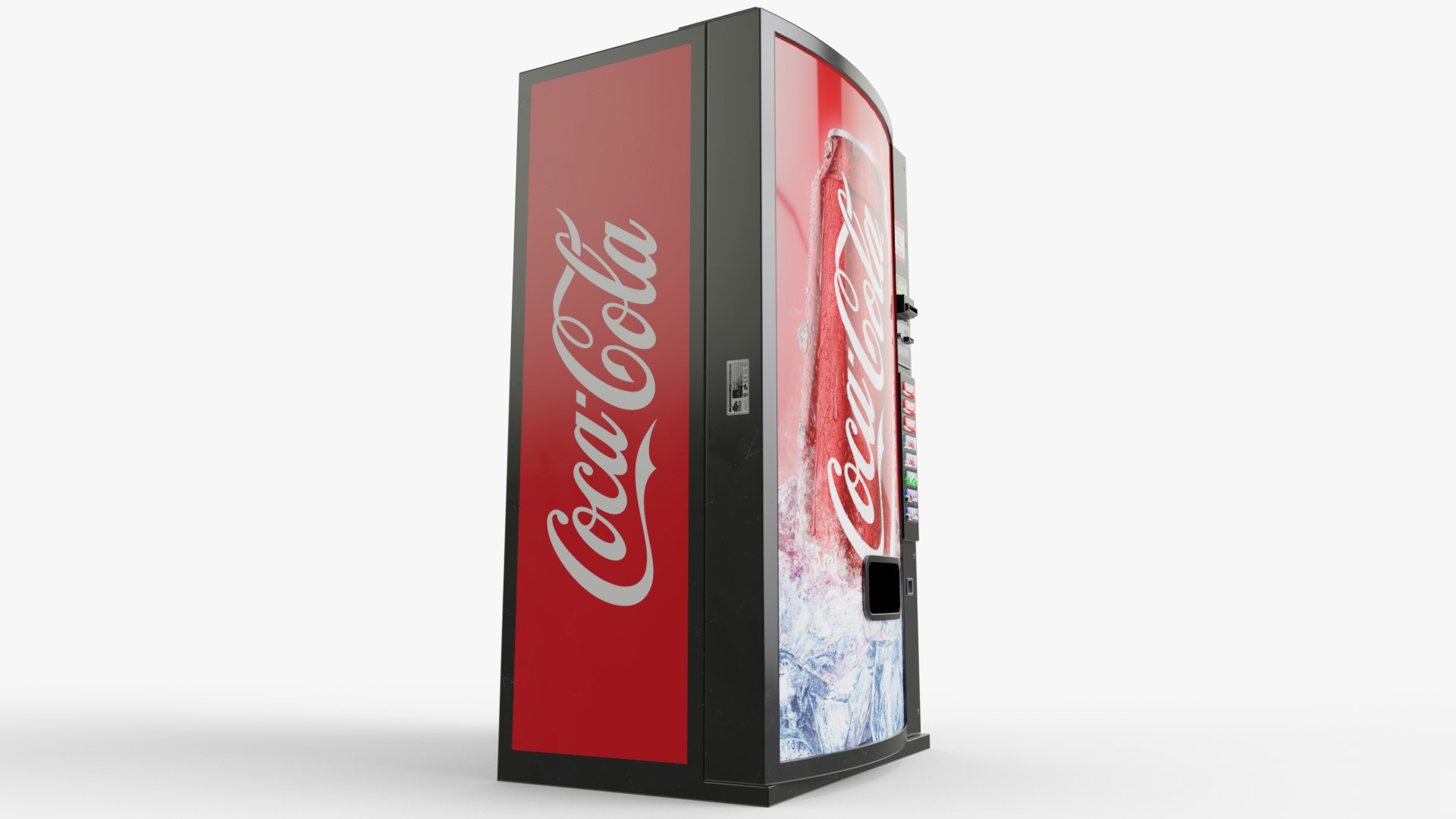 3D Coca-cola Vending Machine - TurboSquid 1600033