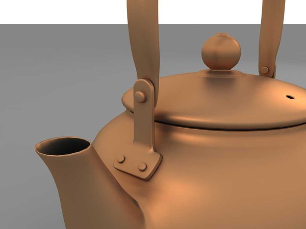 3d model kettle b