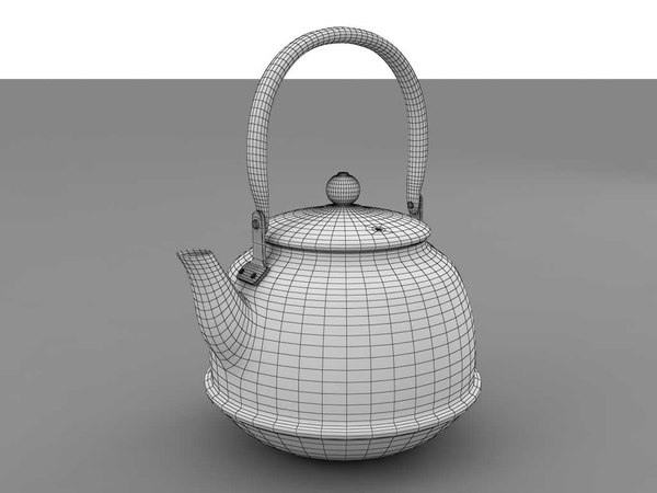 3d model kettle b