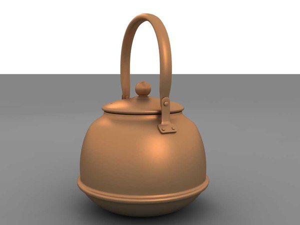 3d model kettle b