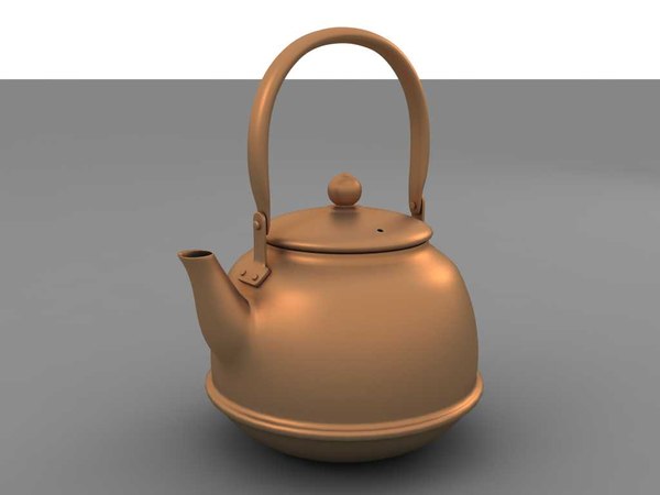 3d model kettle b