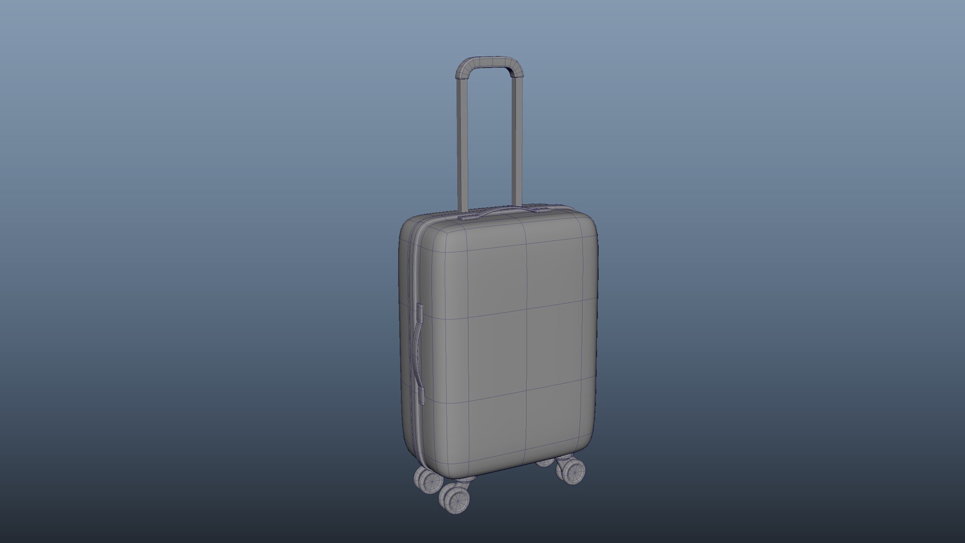 Simple Luggage 3D Model - TurboSquid 2325564