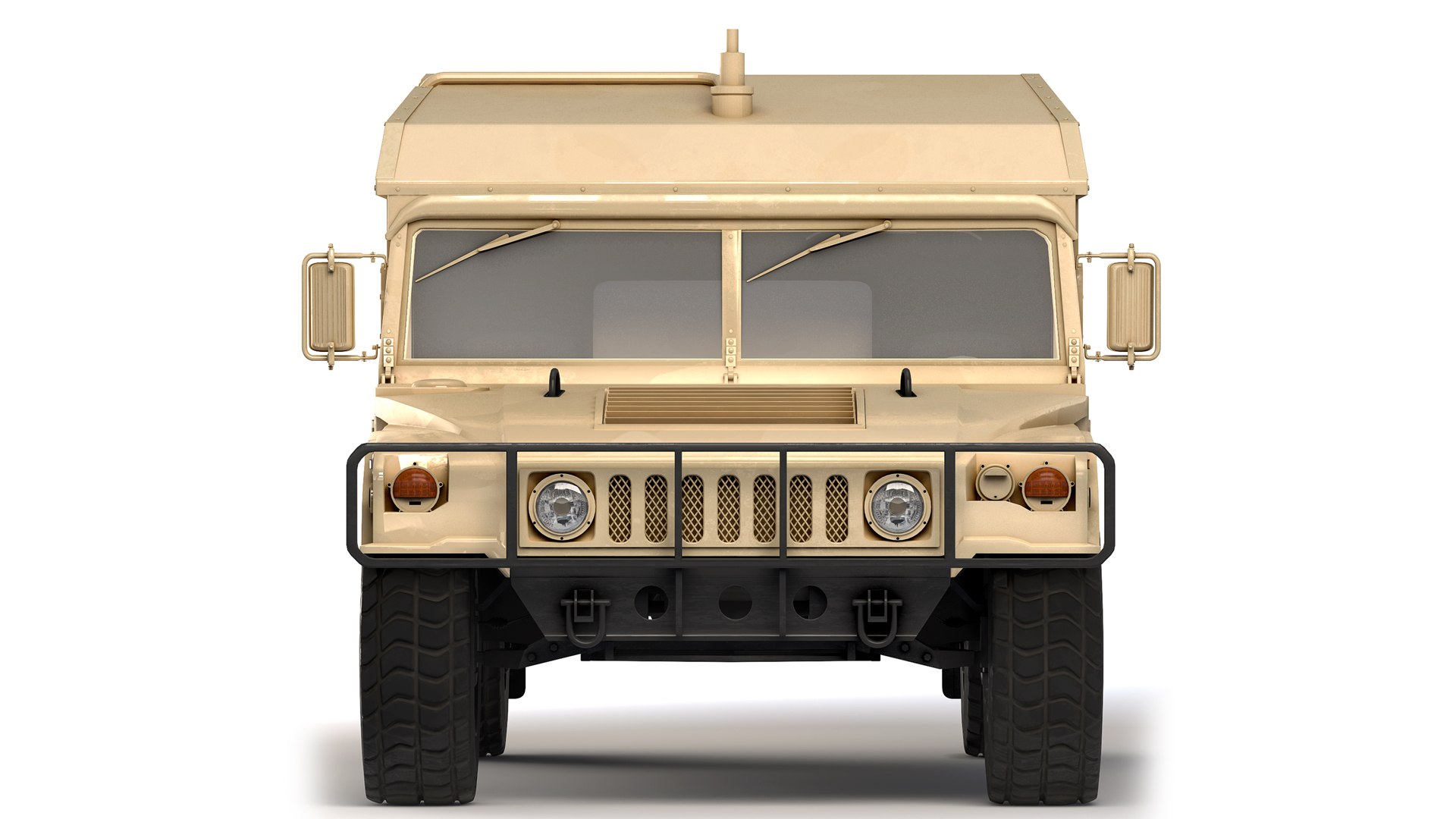 3D Model Humvee Military M996A1 Ambulance 2004 - TurboSquid 2010504