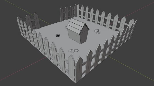 DOG HOUSE 3D CARTOON model - TurboSquid 1753473