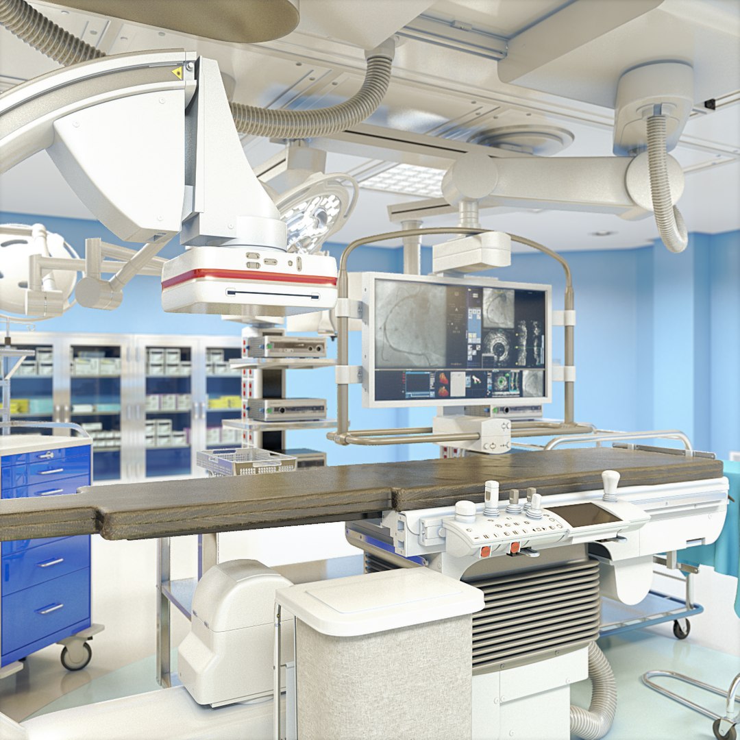 Hospital Operating Room 3D Model - TurboSquid 1228087