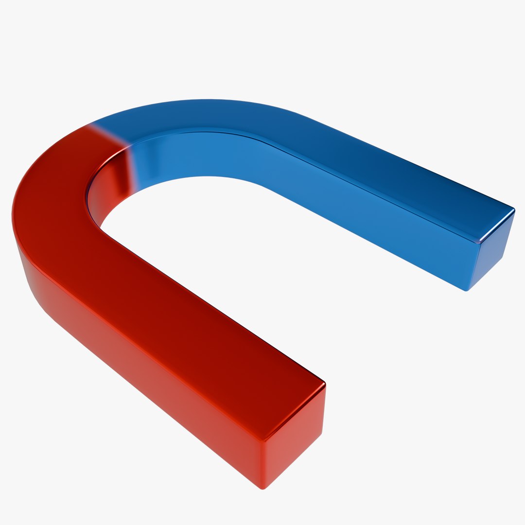 Horseshoe Magnet 3D Model - TurboSquid 2331379