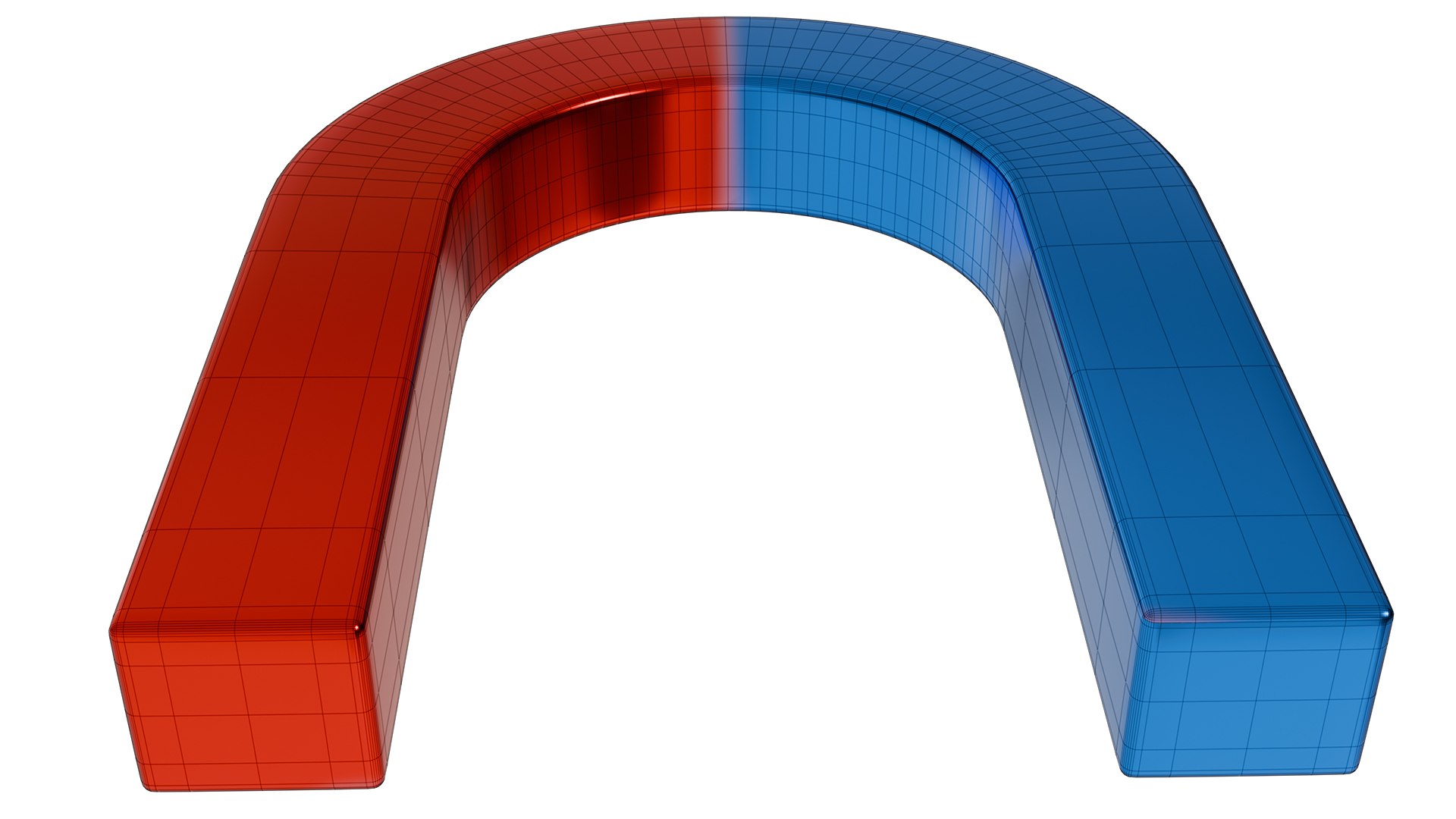 Horseshoe Magnet 3D Model - TurboSquid 2331379