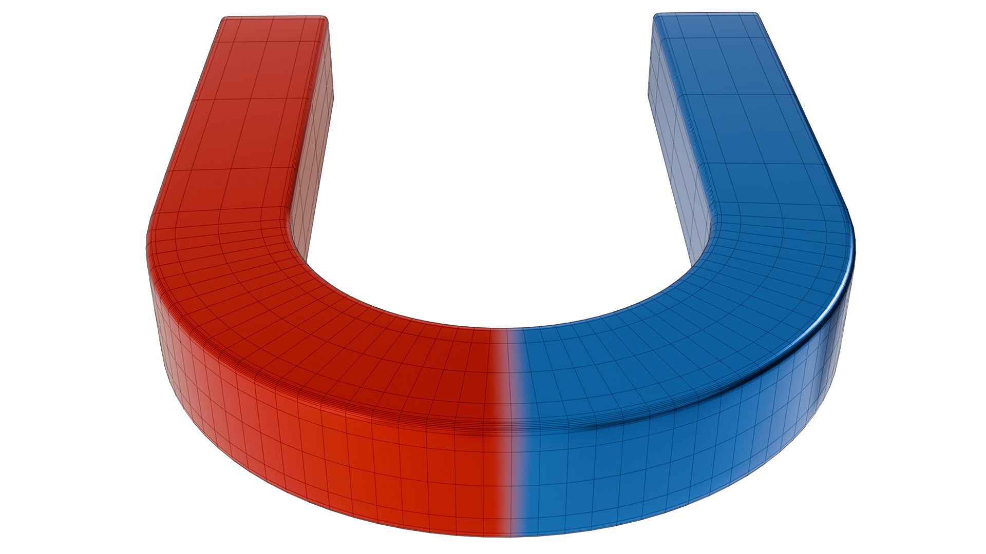 Horseshoe Magnet 3D Model - TurboSquid 2331379