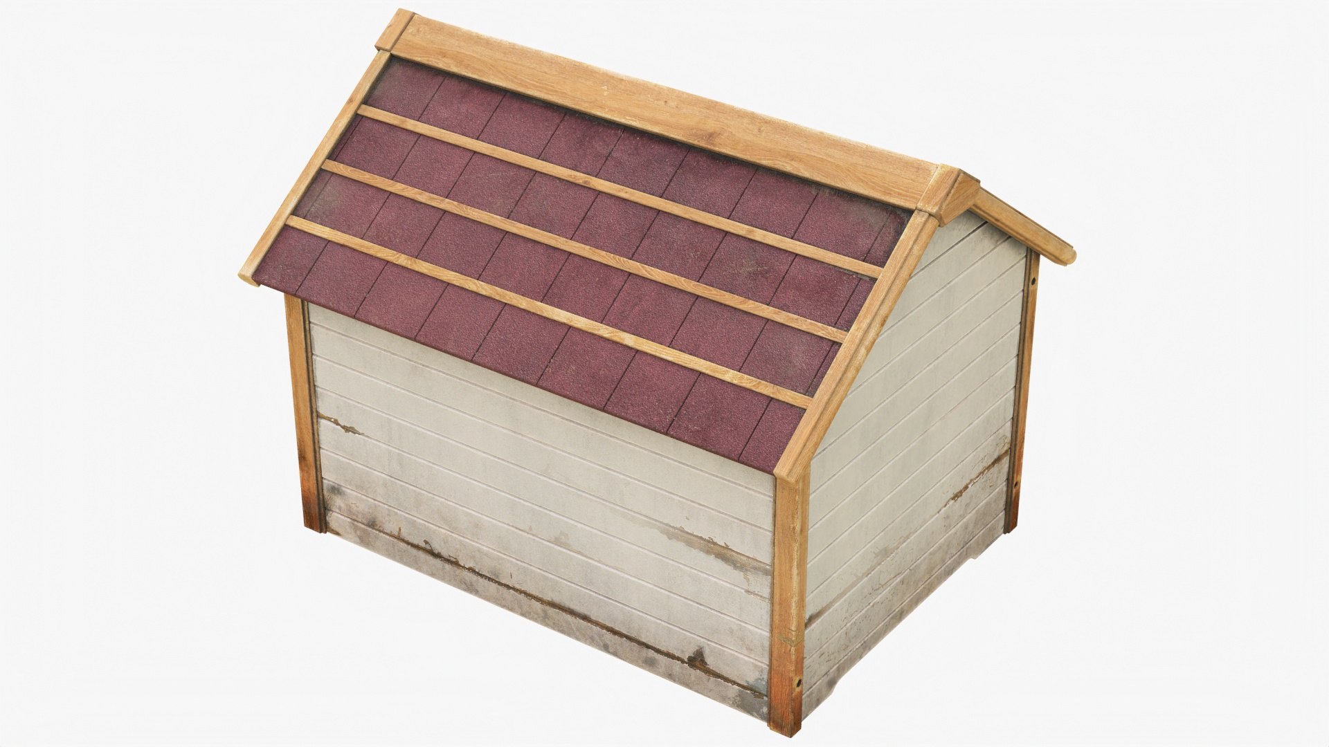 3D Dog House 01 B Model - TurboSquid 2219438