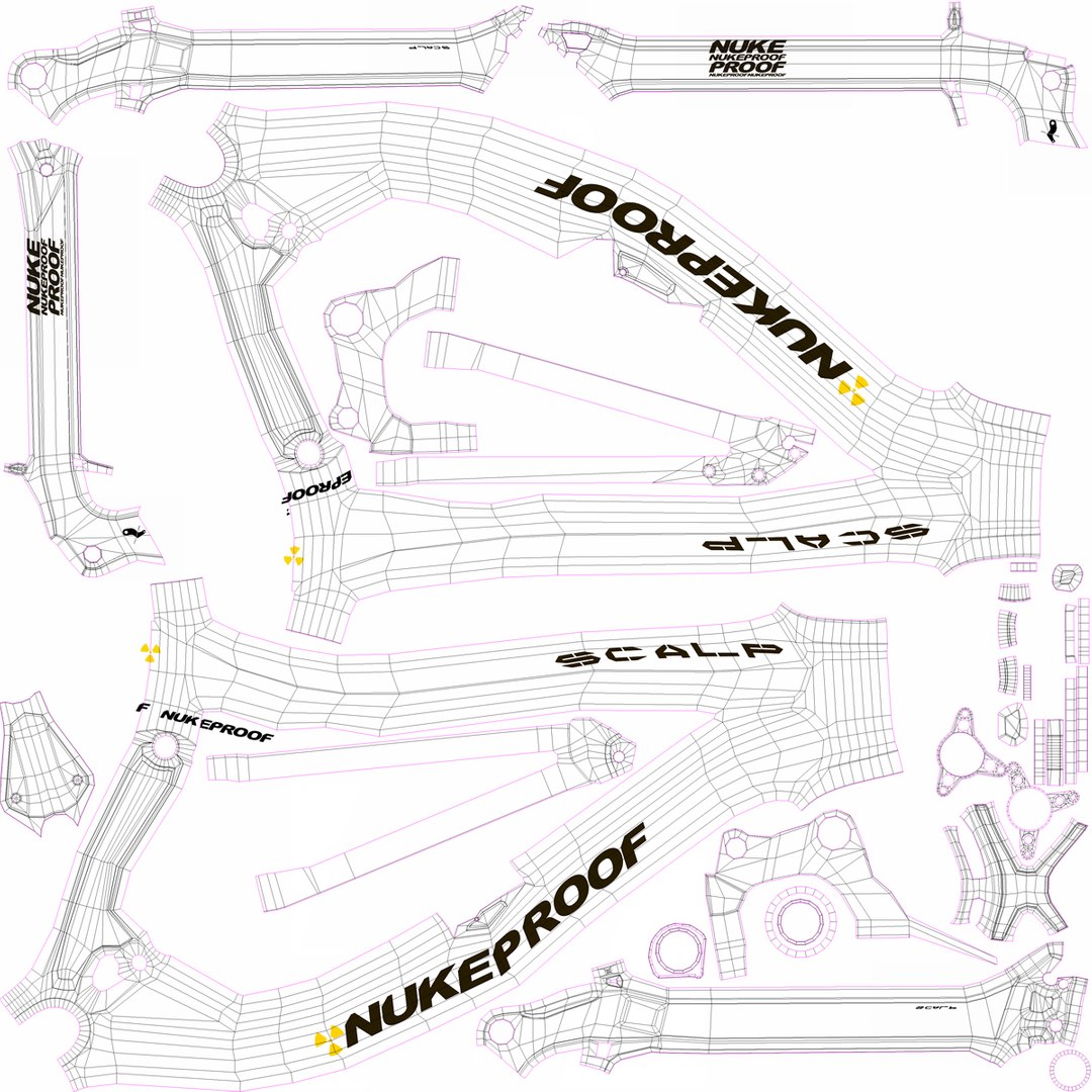 Nukeproof Scalp Frame 3ds