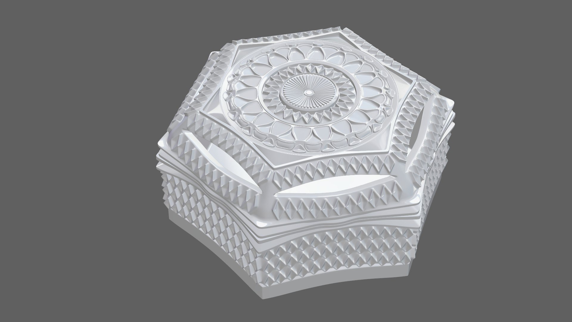 3D box jewelry wood - TurboSquid 1677365