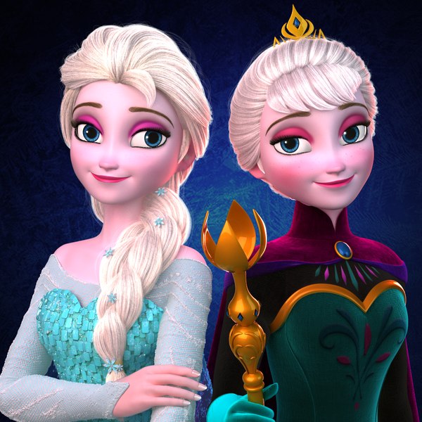 Princess Elsa 3D Models for Download | TurboSquid