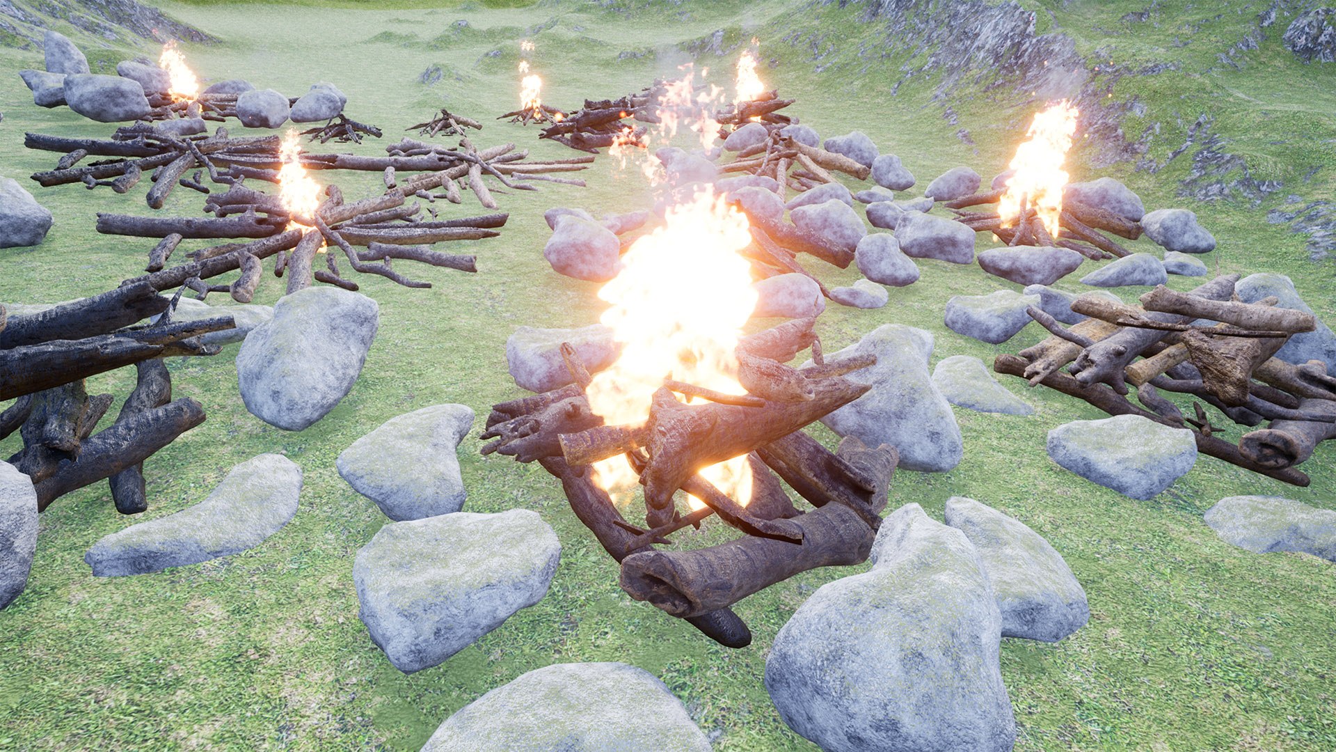 3D Ultimate Campfires Package 42 Assets Model - TurboSquid 1984551