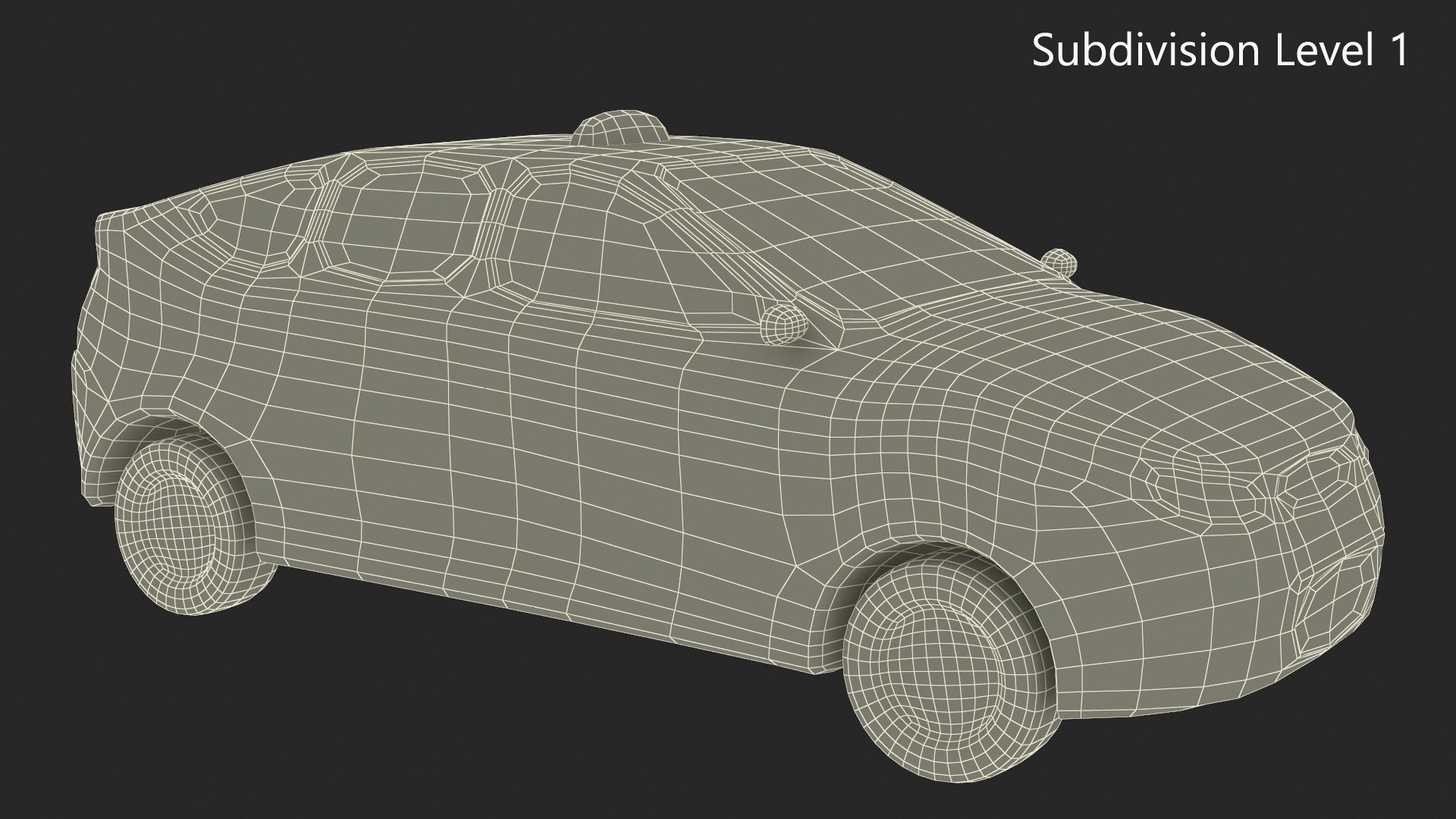 Low Poly Stylized Model Taxi 3D Model - TurboSquid 2273251