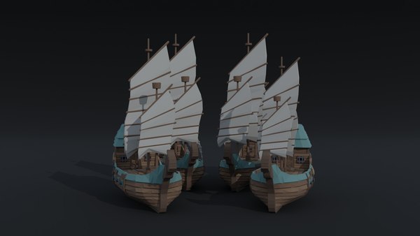 Pirate Ship glTF Models for Download | TurboSquid