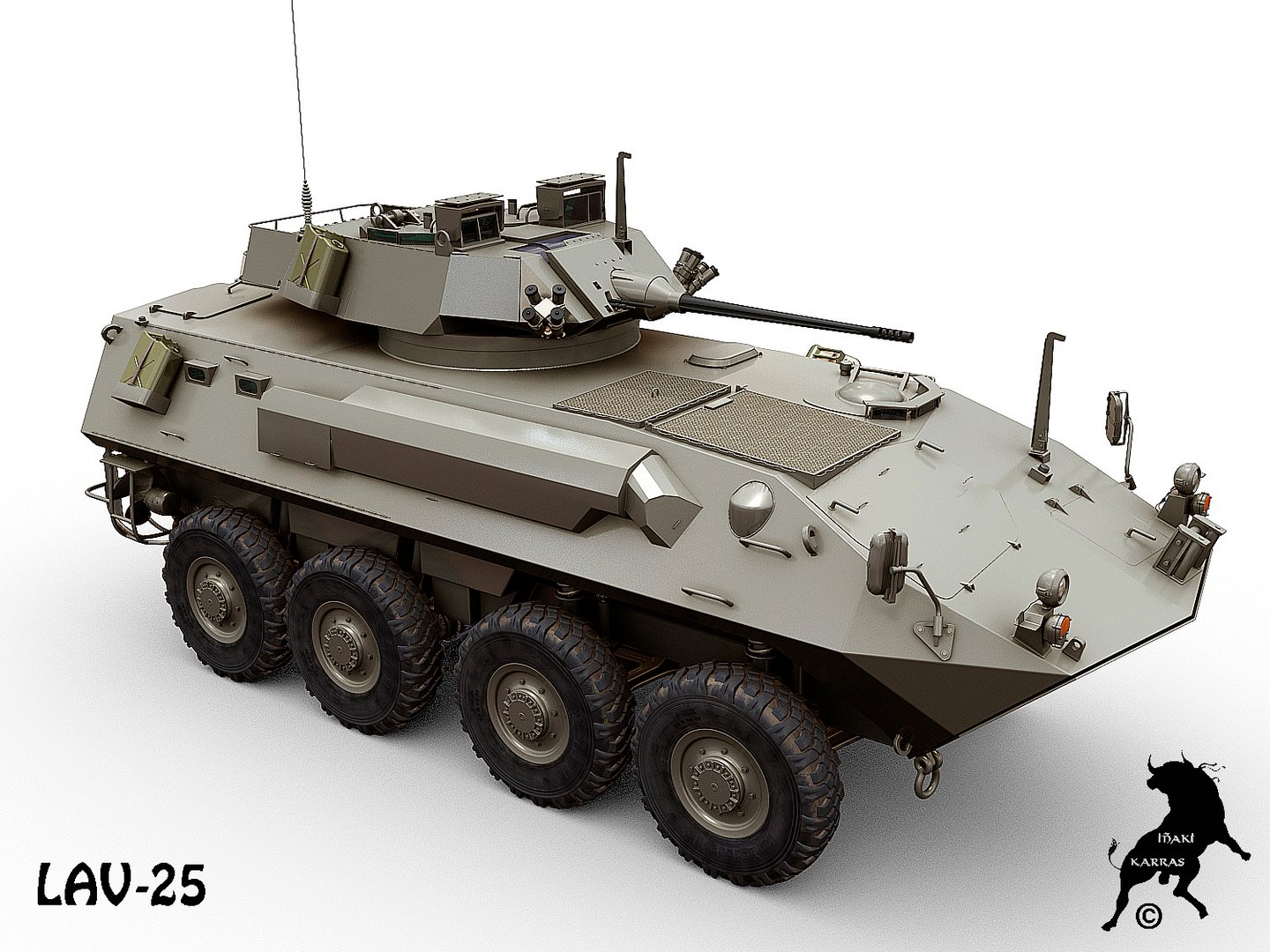 3d lav-25 canada mowag