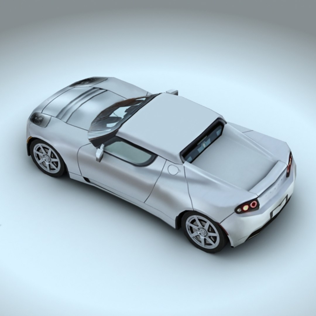 2008 Tesla Roadster 3d Model