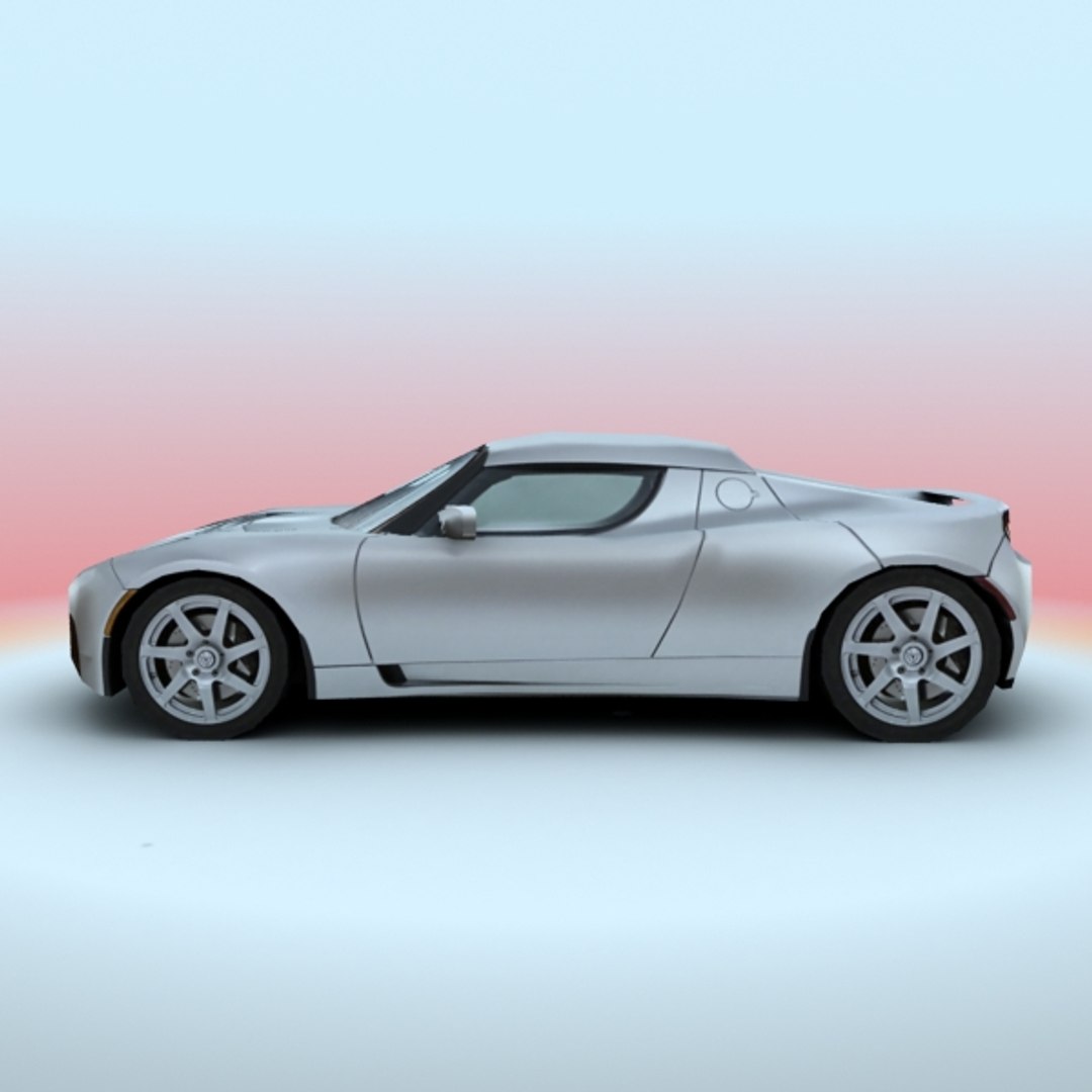 2008 Tesla Roadster 3d Model