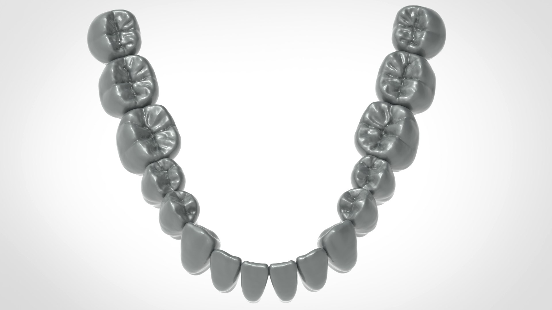 3D model dental anatomy library thimble - TurboSquid 1399859