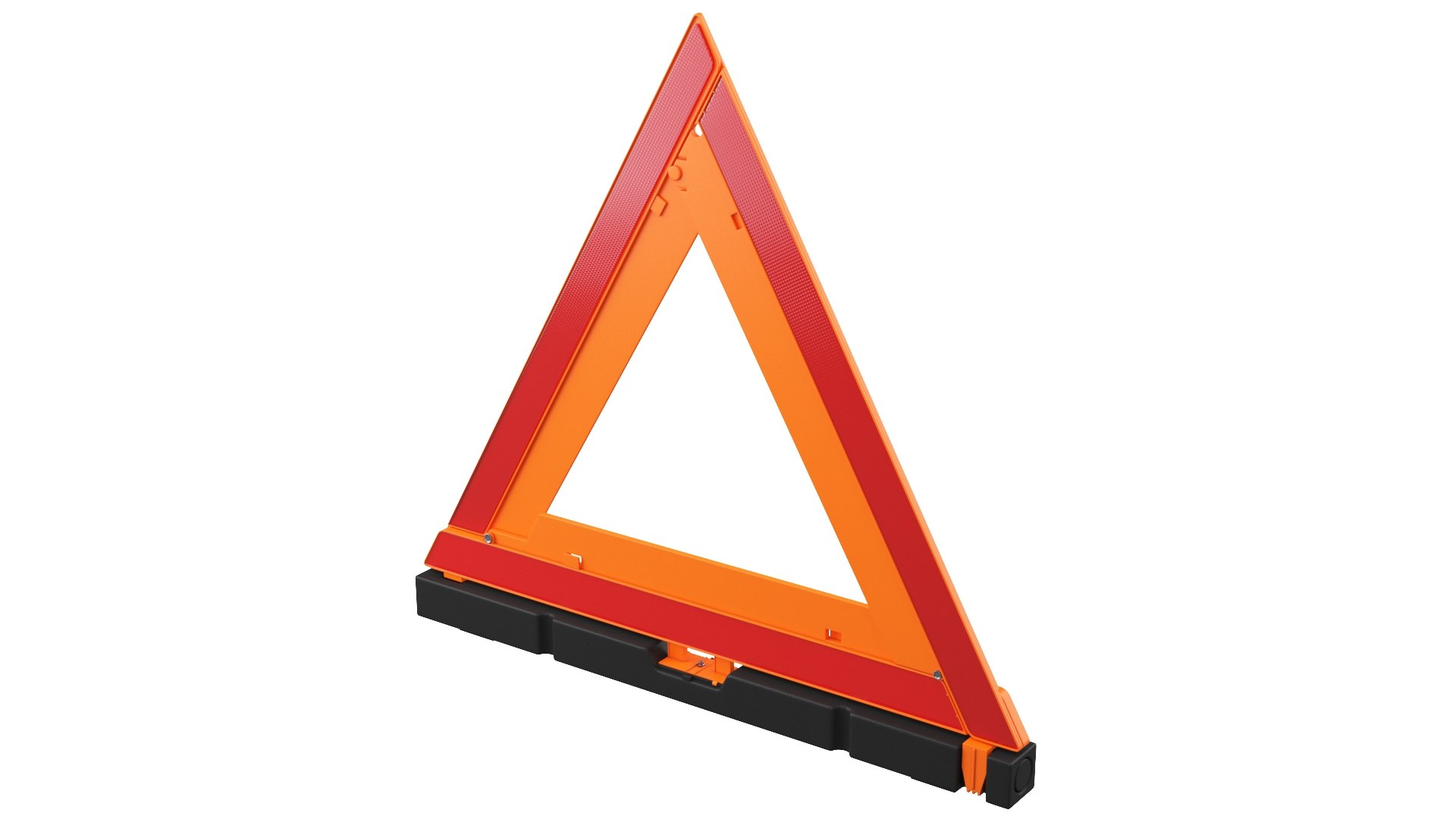 3D Model Warning Sign - TurboSquid 1845634