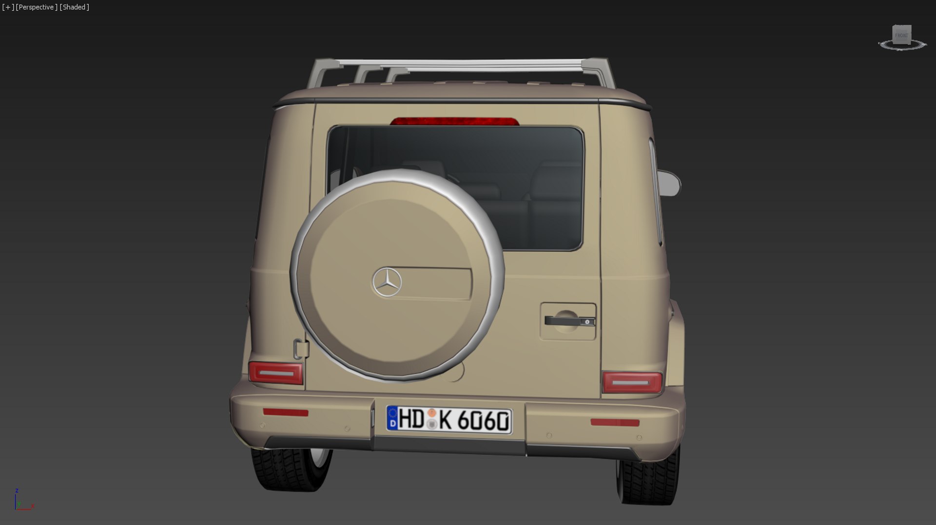 3D Mercedes-benz G-class 2018 Model - TurboSquid 1285124