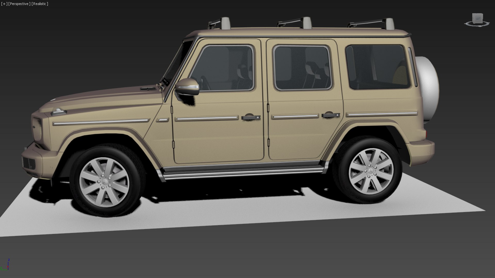 3D Mercedes-benz G-class 2018 Model - TurboSquid 1285124