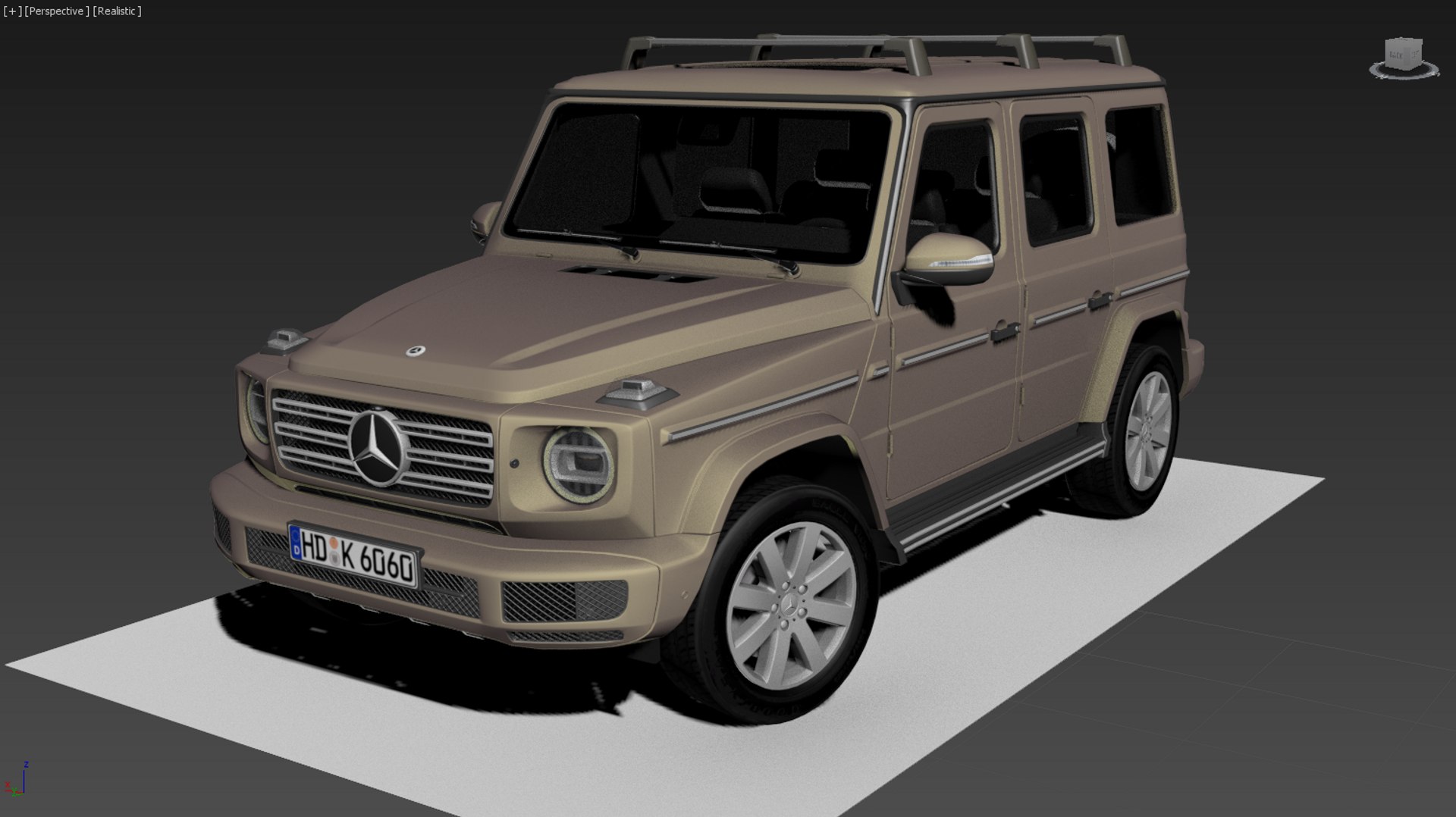 3D Mercedes-benz G-class 2018 Model - TurboSquid 1285124