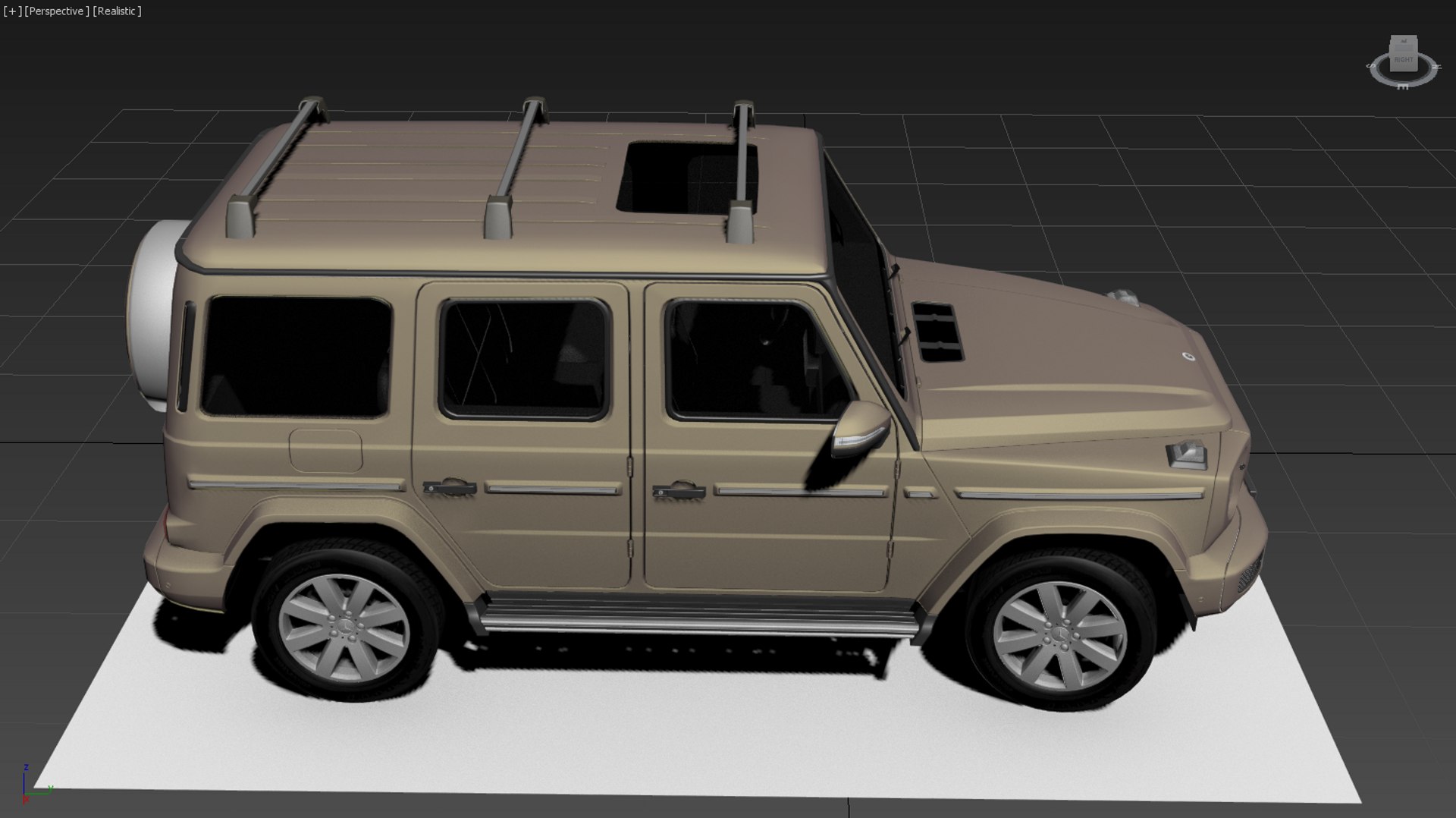 3D Mercedes-benz G-class 2018 Model - TurboSquid 1285124