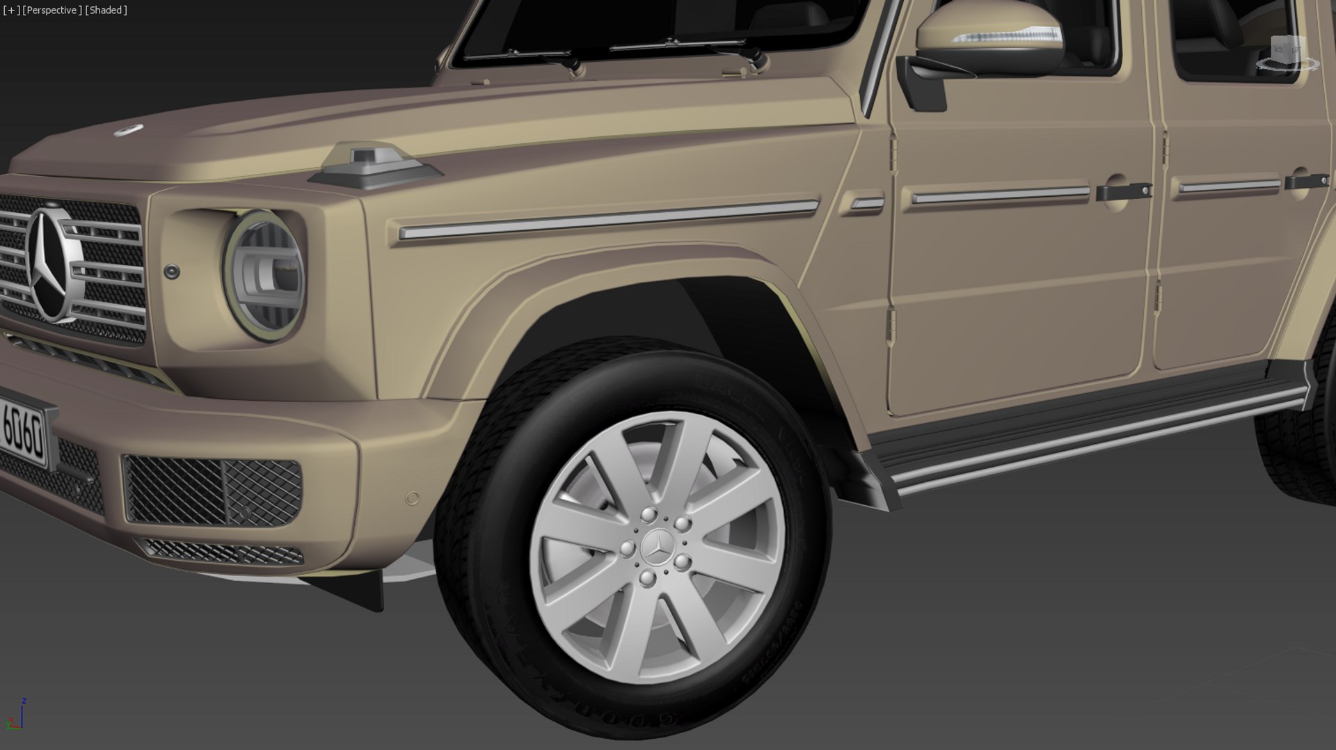 3D Mercedes-benz G-class 2018 Model - TurboSquid 1285124
