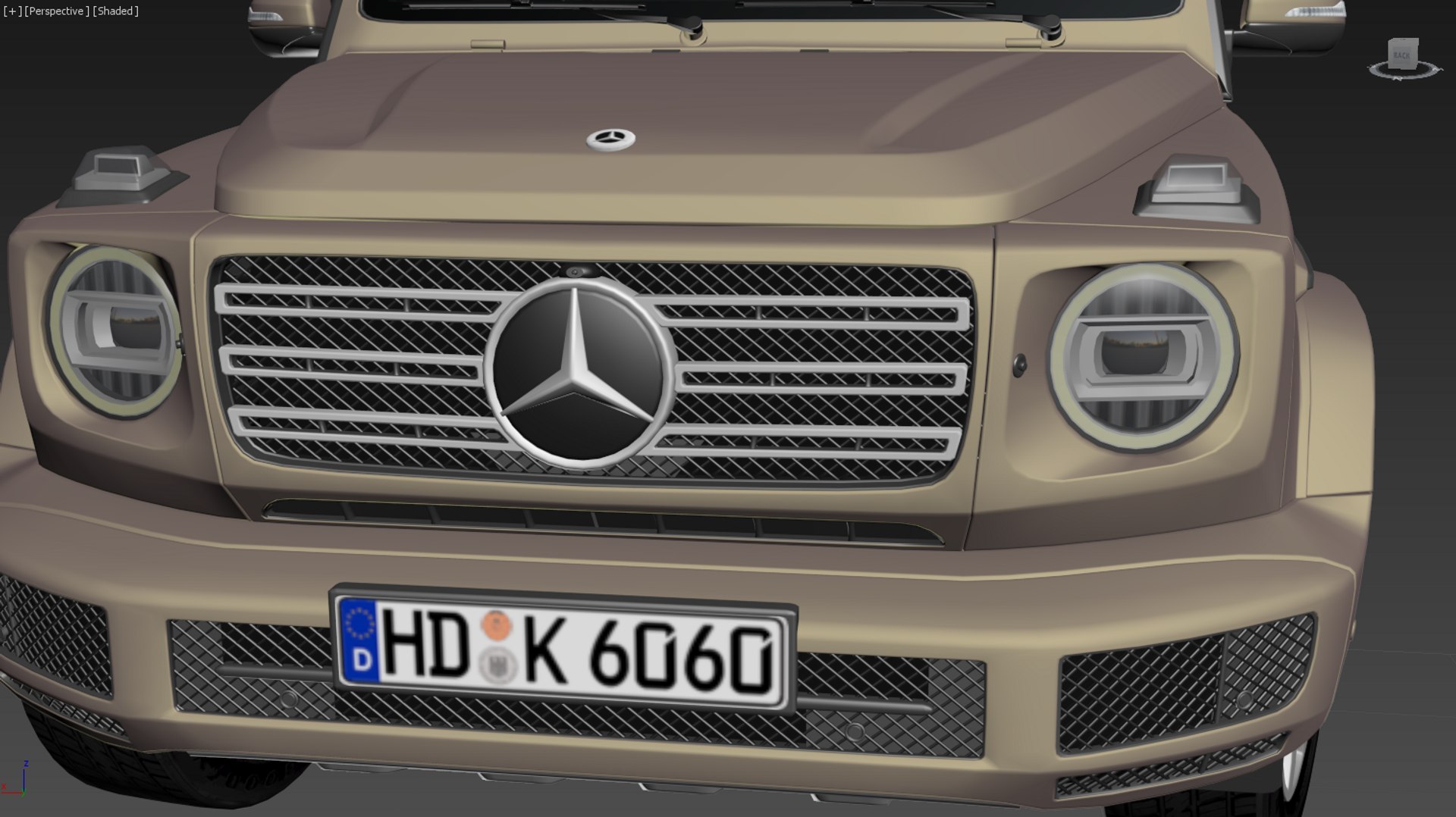 3D Mercedes-benz G-class 2018 Model - TurboSquid 1285124