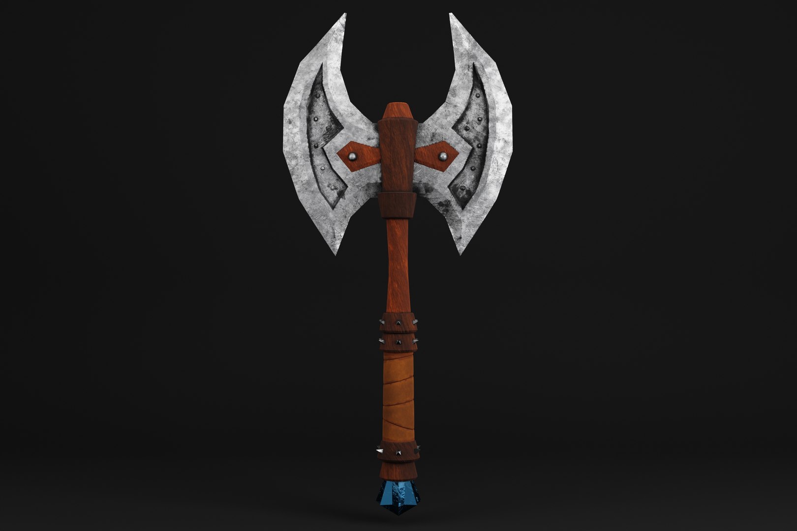 Vikings Axe PBR Lowpoly 3D Model - TurboSquid 2146868