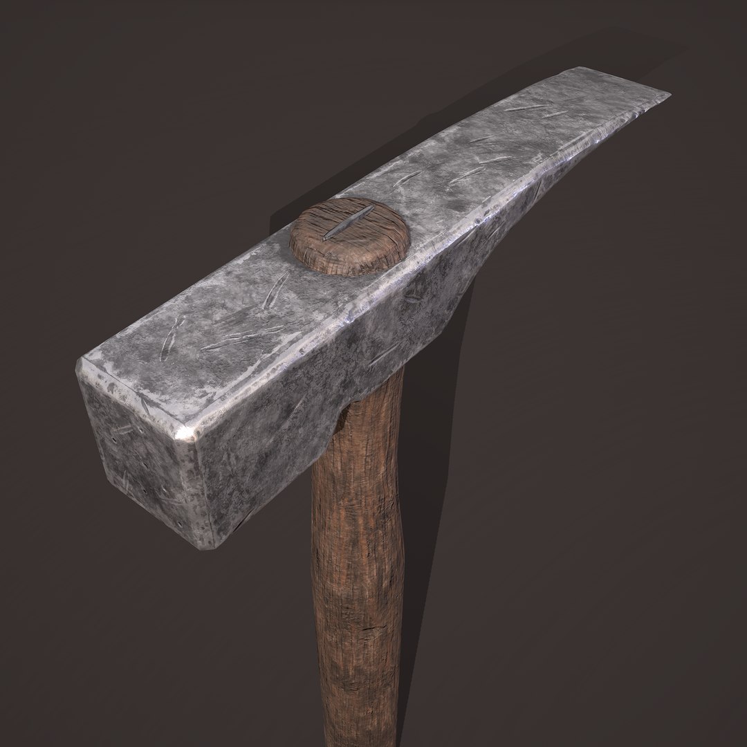 3D Medieval Hammer - TurboSquid 1494412