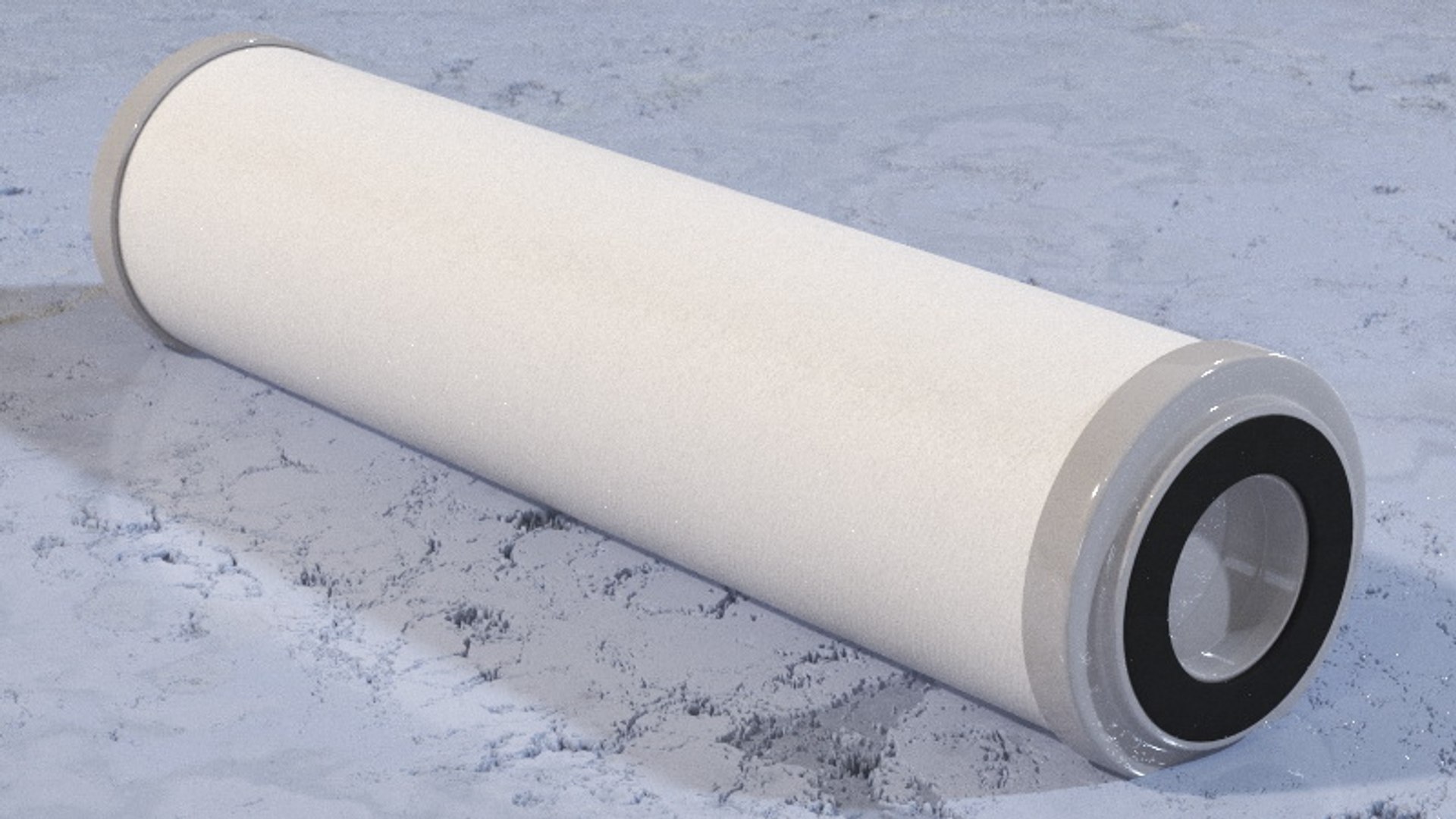 3D Dual Stage Water Filter Housing With Filters - TurboSquid 1736243