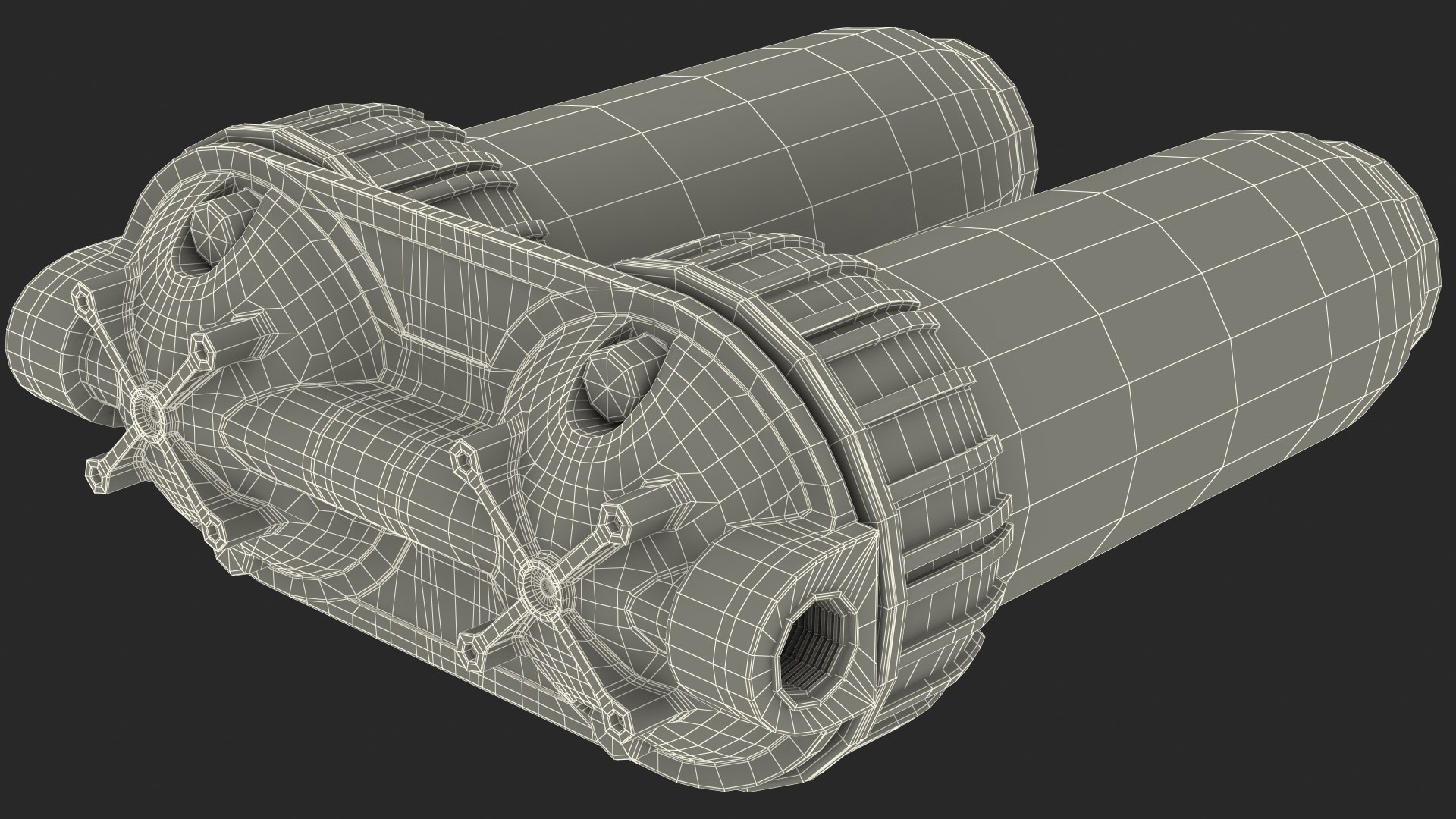 3D Dual Stage Water Filter Housing with Filters - TurboSquid 1736243