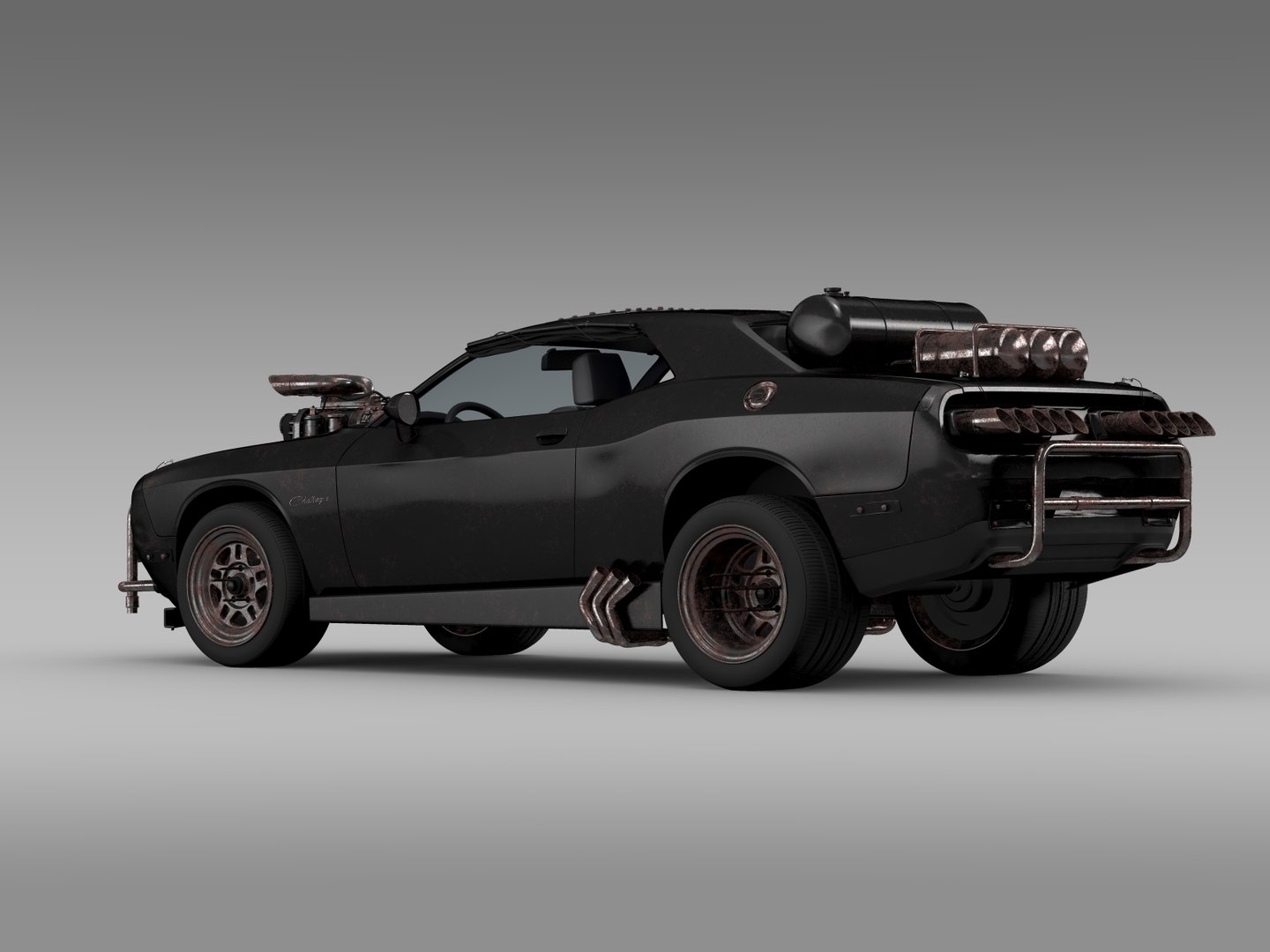 Lightwave Mad Fight Interceptor Dodge Challenger