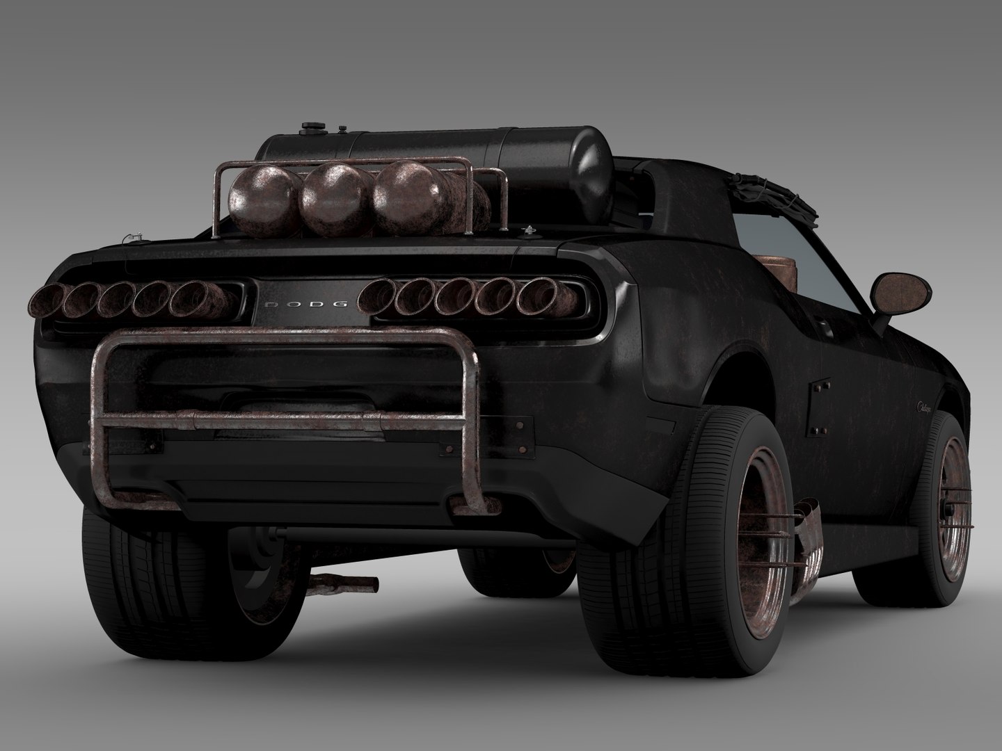 Lightwave Mad Fight Interceptor Dodge Challenger