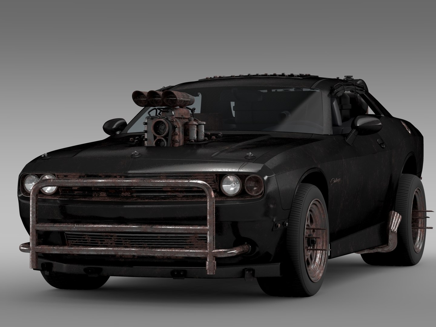 Lightwave Mad Fight Interceptor Dodge Challenger